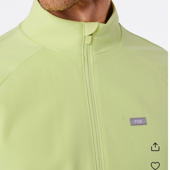 Figs | Jackets & Coats | Copy Figs Chobaki Scrub Jacket In Neon Green ...